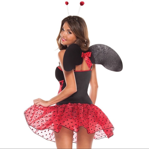 Coquette Other New Coquette 3pc Lady Bug Cutie Halloween Costume Cosplay Poshmark